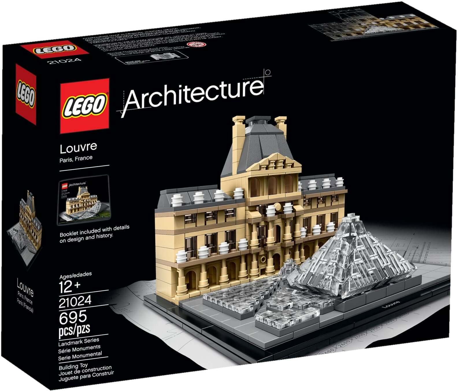 LEGO Architecture 21024 Louvre | Brickollector NZ