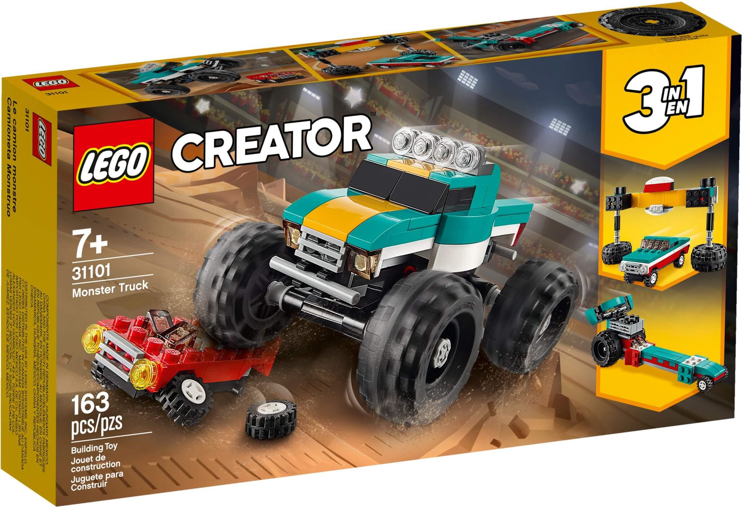 LEGO Creator 31101 Monster Truck | Brickollector NZ