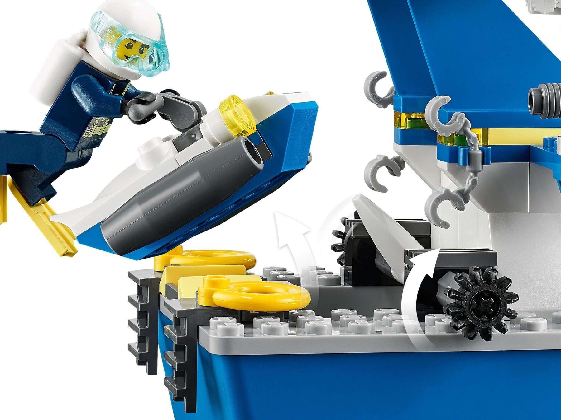 LEGO City 60277 Police Patrol Boat | Brickollector NZ