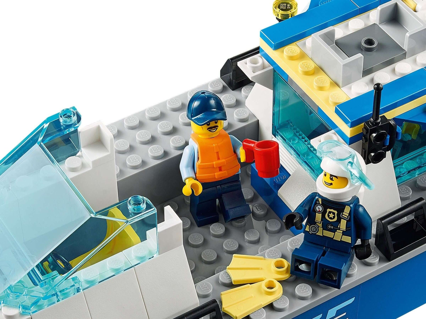 LEGO City 60277 Police Patrol Boat | Brickollector NZ